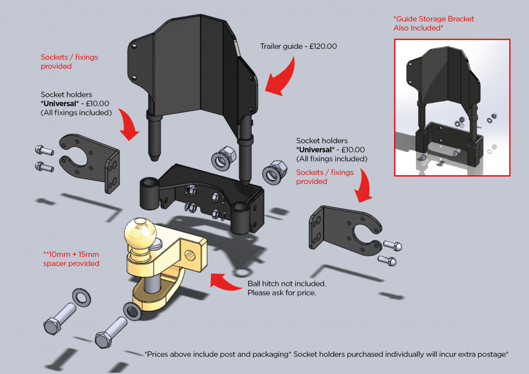 Ball and Pin Removable Guide - Quick Hitch Systems